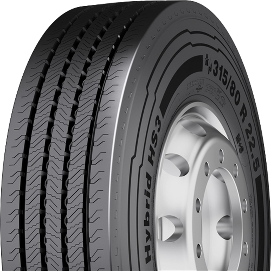 385/65R22,5 CONTINENTAL HS3 Conti Hybrid 20PR 160K CB 71dB 3PMSF ...